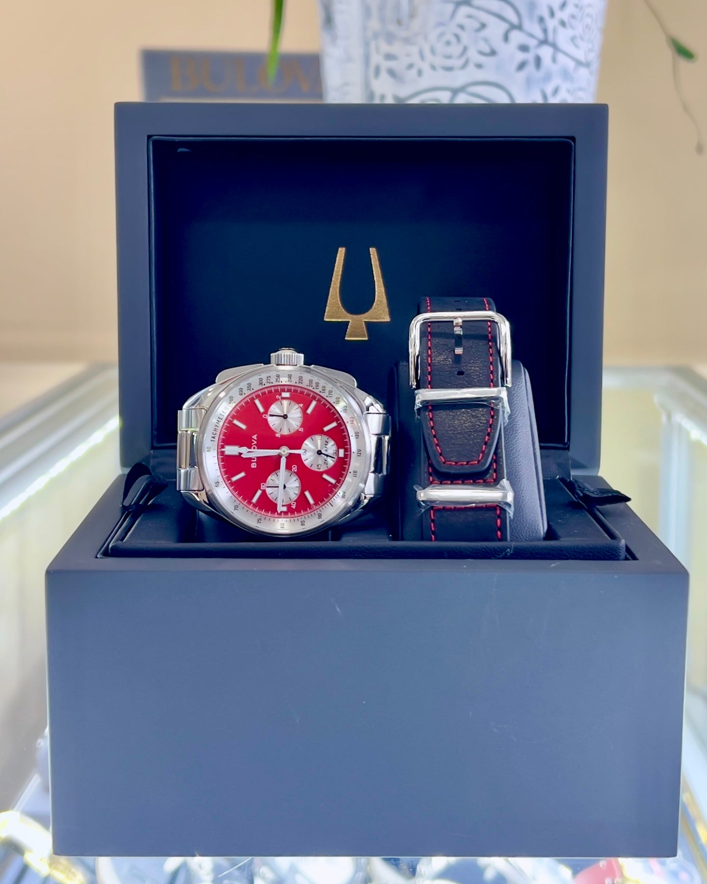2024 Bulova Lunar Pilot Red 43.5mm 96K115 – Mimo's JW