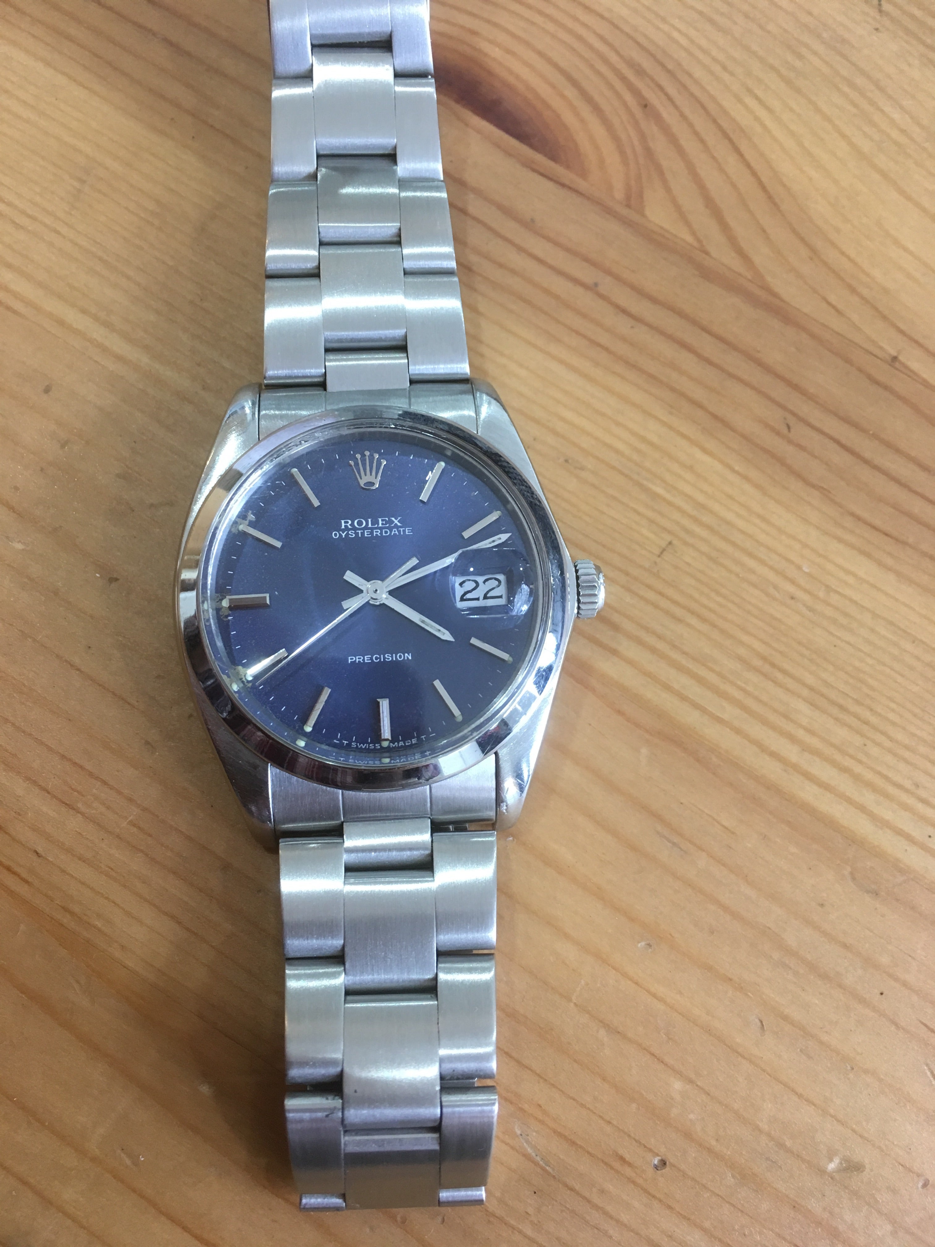 Rolex Oyster Date Precision Ref 6694 – Mimo's JW